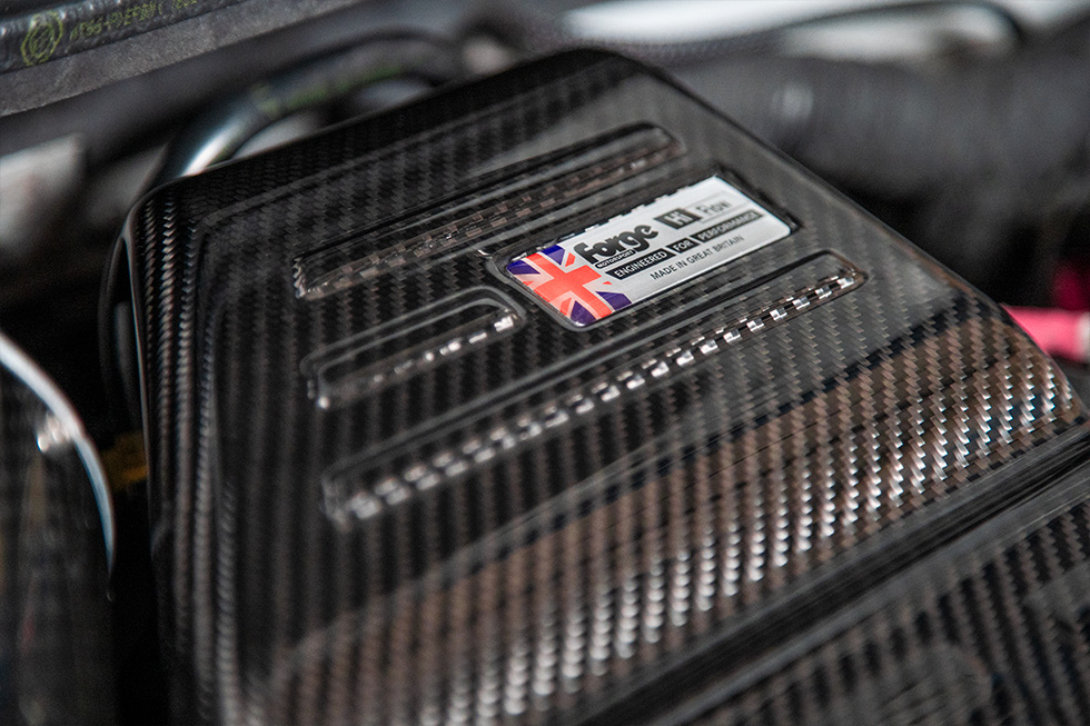 Carbon Fibre Engine Cover for the Fiat Abarth 500/595/695