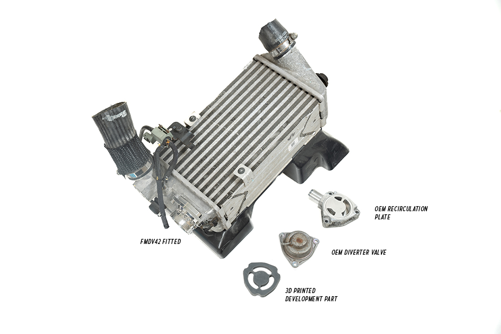 Intercooler Mounted Dump Valve for Hyundai Sonata, Kia Ceed GT Turbo ...